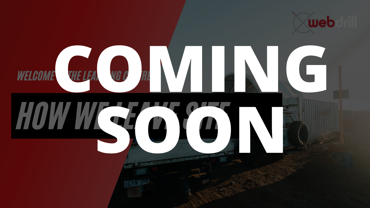 Webdrill - Underground Diamond Drilling Contractor